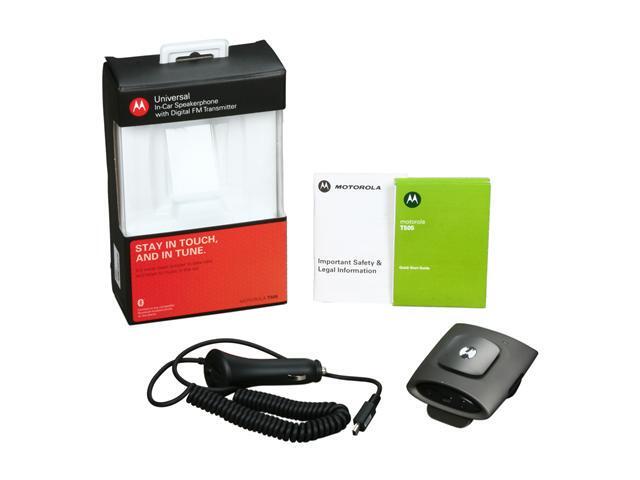 Open Box: MOTOROLA T505 Bluetooth In-Car Speakerphone Handsfree Car Kit ...