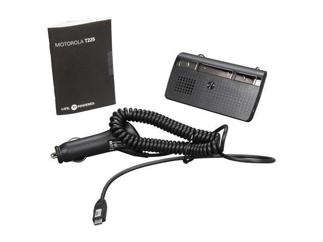 MOTOROLA T225 Bluetooth Hands-Free Speaker Car Kit with 40 Hours Talk ...