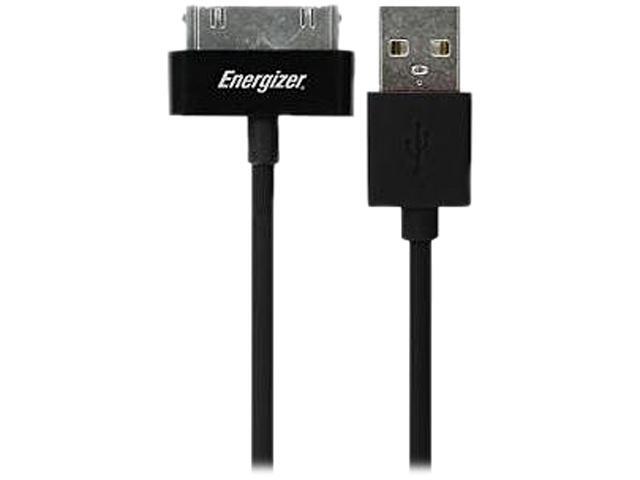 Energizer ENG-SYNCB Sync Charge USB Cable - Black - Newegg.com