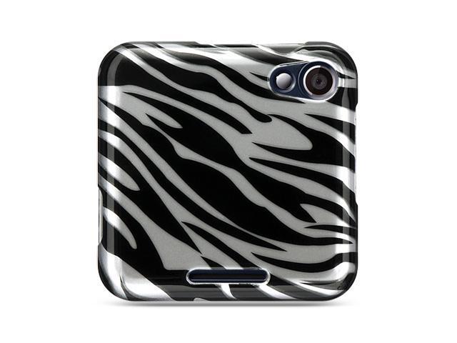 Motorola Flipout MB511 Silver Zebra Design Crystal Case - Newegg.com