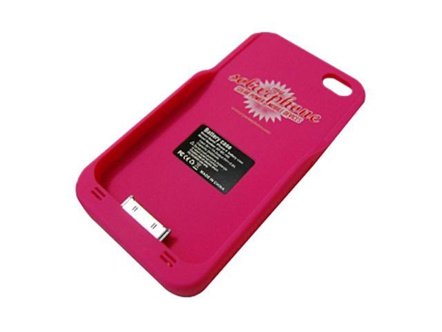 My Solar Life iSolar Plus Pink Solar Powered Charger Case For iPhone 4 ...
