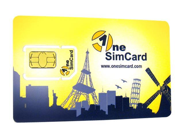 OneSimCard International SIM Card for Prepaid Mobile Service in 190 ...
