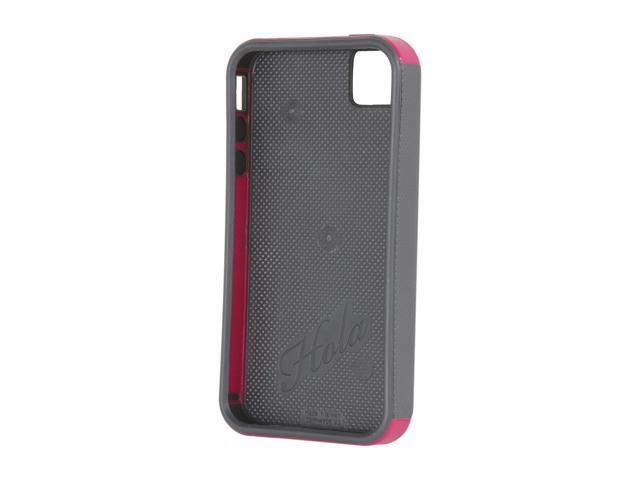 Case-Mate Fuchsia / Cool Gray Pop! Case for iPhone 4 / 4S CM017117 ...