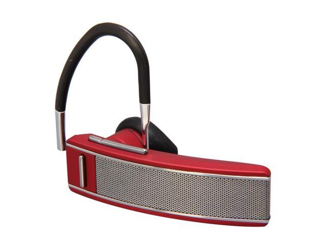 BlueAnt Q2 Scarlet Over-The-Ear Bluetooth Headset w/ Voice Control and ...