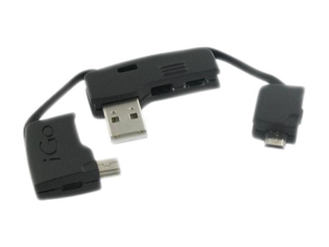iGo Micro/Mini USB Sync/Charge Cable Adapter (PS00291-0001) - Newegg.com