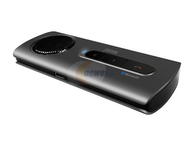 Jwin JB-TH505 Black Bluetooth Hands-Free Car Kit - Newegg.com