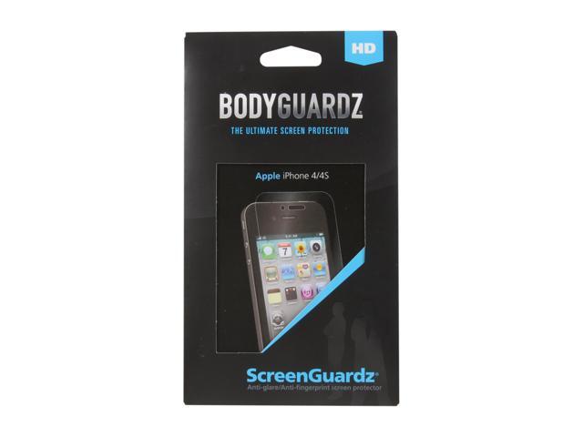 BodyGuardz ScreenGuardz HD Anti-glare Screen Protector for iPhone 4/4S ...