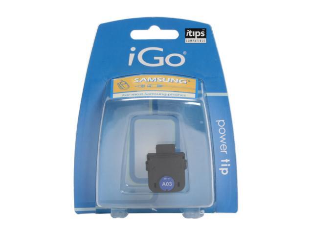 iGo Black Mobility Electronics Power Tip For SAMSUNG Cellphone A03 ...
