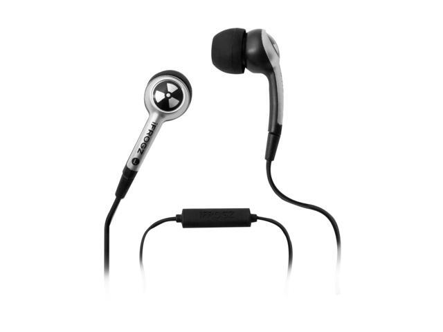 ifrogz Silver EarPollution Plugz with Mic EPD33-MIC - Newegg.com