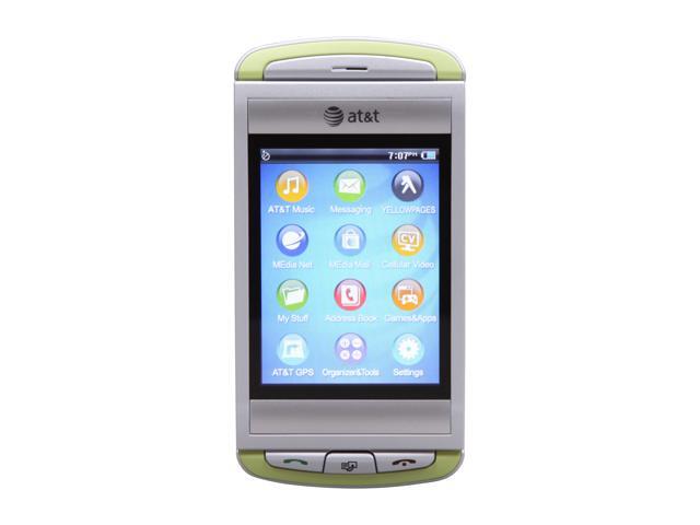 AT&T Quickfire Green 3G Unlocked GSM Smart Phone w/ Full QWERTY ...