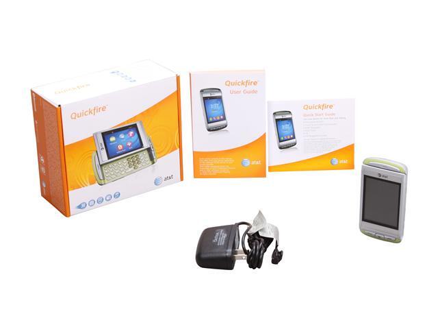AT&T Quickfire Green 3G Unlocked GSM Smart Phone w/ Full QWERTY ...
