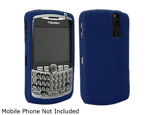 BlackBerry Blue Rubber Skin Case For Curve 8300 (HDW-13840-0011 ...
