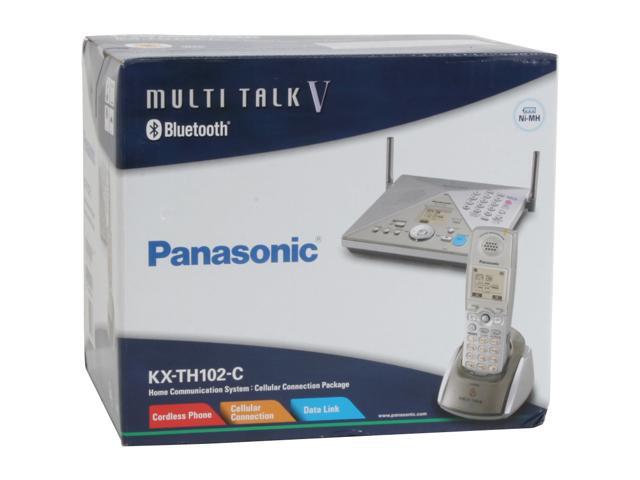 Panasonic KX-TH102 2.4 GHz Digital 1X Handsets Cordless Phone - Newegg.com