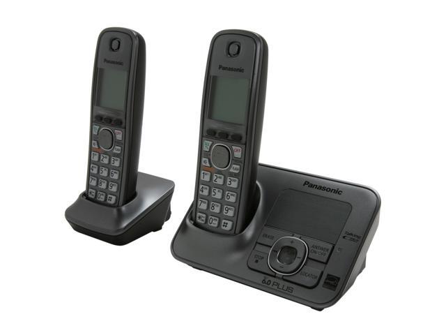 Panasonic KX-TG4132M 1.9 GHz Digital DECT 6.0 2X Handsets Cordless Phone - Newegg.ca