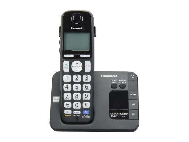Panasonic KX-TGE232B 1.9 GHz DECT 6.0 2X Handsets Expandable Digital Cordless Answering System ...