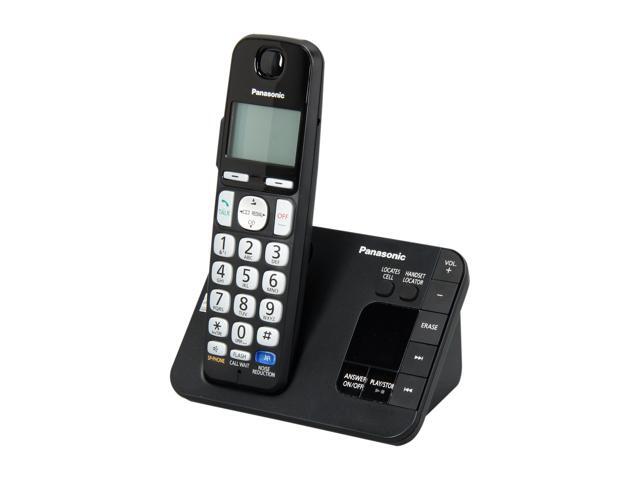 Panasonic KX-TGE233B 1.9 GHz DECT 6.0 3X Handsets Expandable Digital Cordless Answering System ...