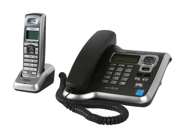 Uniden DECT2088 DECT 6.0 1X Handsets Expandable Corded/Cordless ...