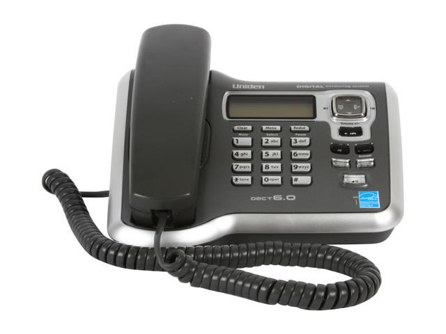 Uniden DECT2088 DECT 6.0 1X Handsets Expandable Corded/Cordless ...