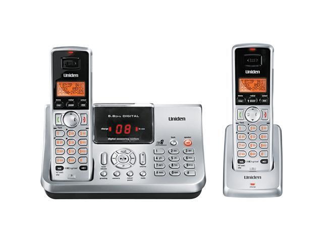Uniden DXI8560-2 5.8 GHz 2X Handsets Cordless Phone - Newegg.com