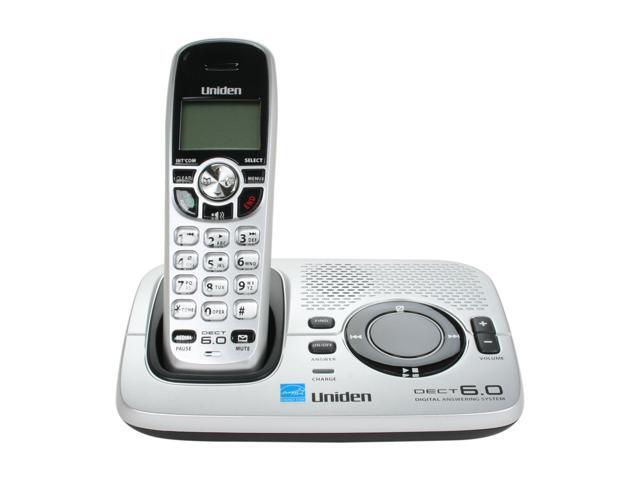 Uniden DECT1580-2 1.9 GHz Digital DECT 6.0 2X Handsets Cordless Phone ...