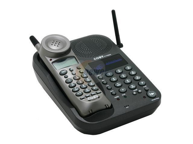 COBY CT-P8500 2.4 GHz 1X Handsets Cordless Phone - Newegg.com
