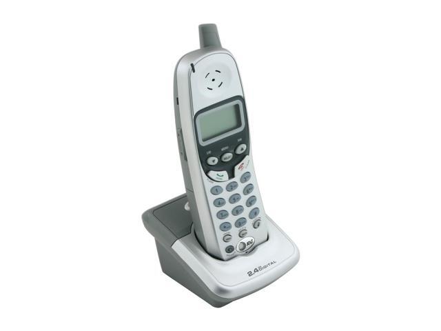 AT&T E2725B 2.4 GHz Digital 2X Handsets Cordless Phone - Newegg.com
