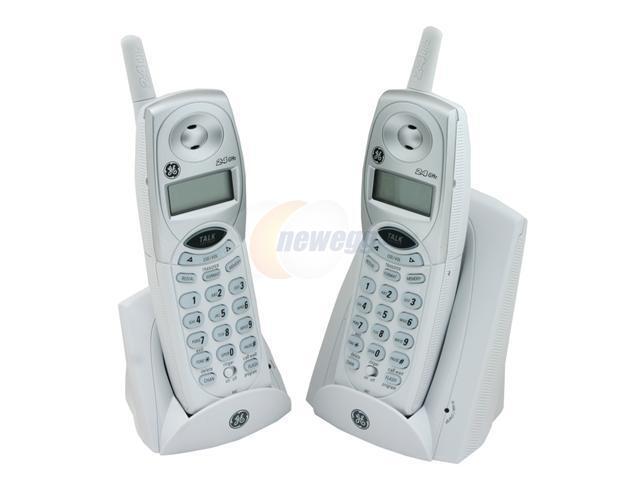 GE 27831GE2 2.4 GHz Analog 2X Handsets Cordless Phone - Newegg.com