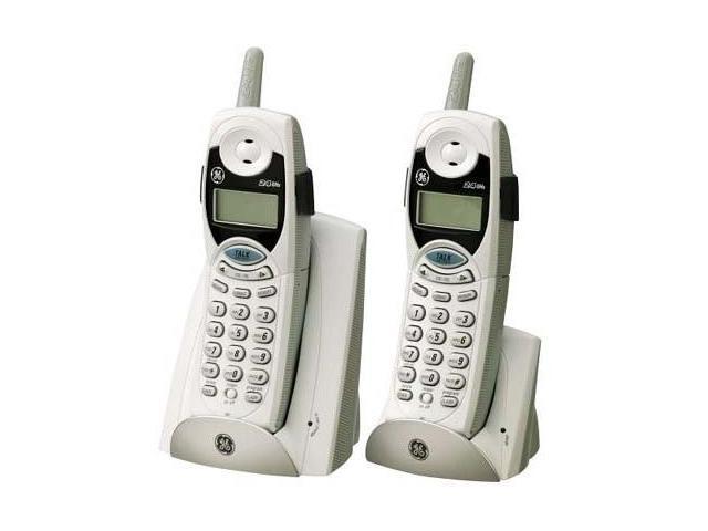 GE 27934GE1 2.4 GHz 2X Handsets Cordless Phones - Newegg.com