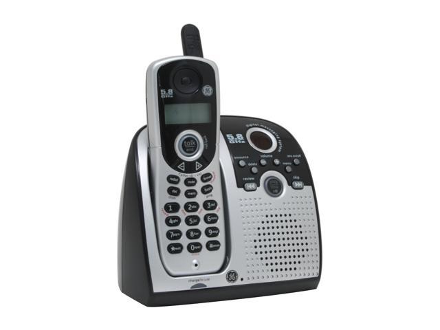 GE 25846EE1 5.8 GHz Analog 1X Handsets Cordless Phones - Newegg.com