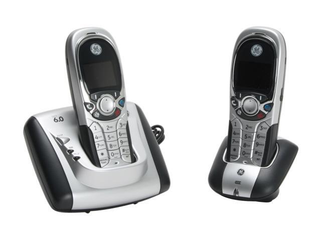 GE 28300EE2 1.9 GHz DECT 6.0 2X Handsets Cordless Phone - Newegg.com