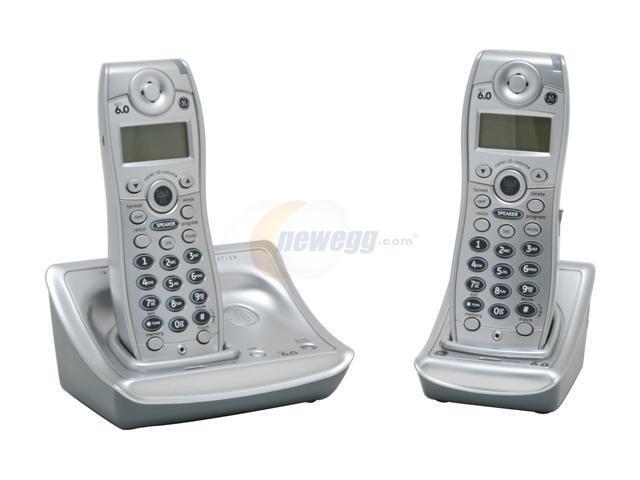 GE 28111EE2 1.9 GHz DECT 6.0 2X Handsets Cordless Phone - Newegg.com