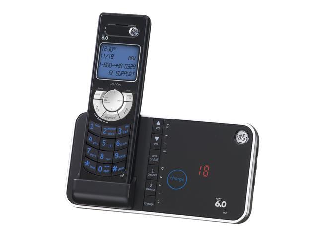 GE 28118FE1 1.9 GHz Digital DECT 6.0 1X Handsets Cordless Phones ...