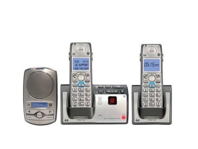 GE 28223EJ3 1.9 GHz Digital DECT 6.0 2X Handsets Cordless Phone - Newegg.ca