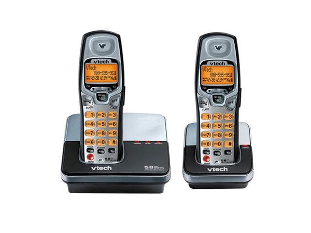 Vtech i6725 5.8 GHz Digital 2X Handsets Cordless Phones - Newegg.com
