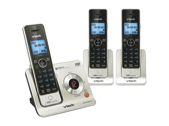 Vtech LS6425-3 1.9 GHz Digital DECT 6.0 3X Handsets Cordless Phones ...