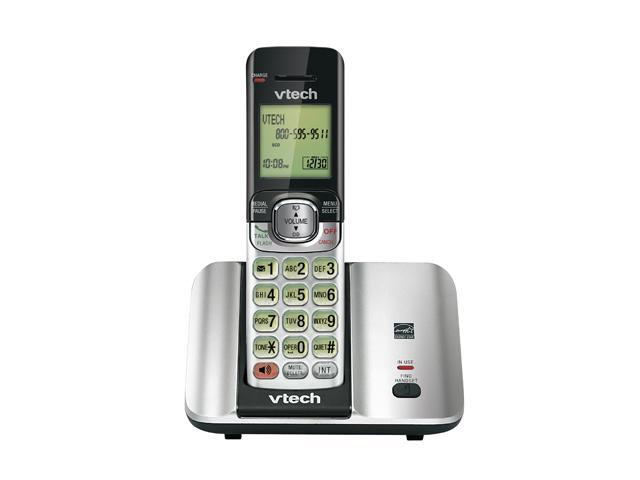 Vtech CS6519 1.9 GHz Digital DECT 6.0 1X Handsets Cordless Phones ...