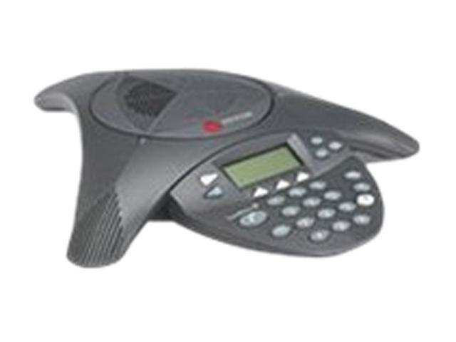 Polycom 2200-16555-001 SoundStation2 Series Corded Conference Phone ...