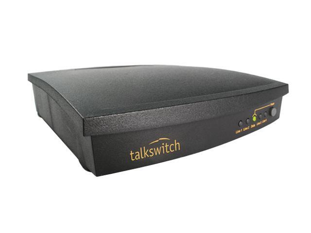 TalkSwitch 844vs PBX Telephone System 8 Lines, 12 IP, 4 VoIP Trunks ...