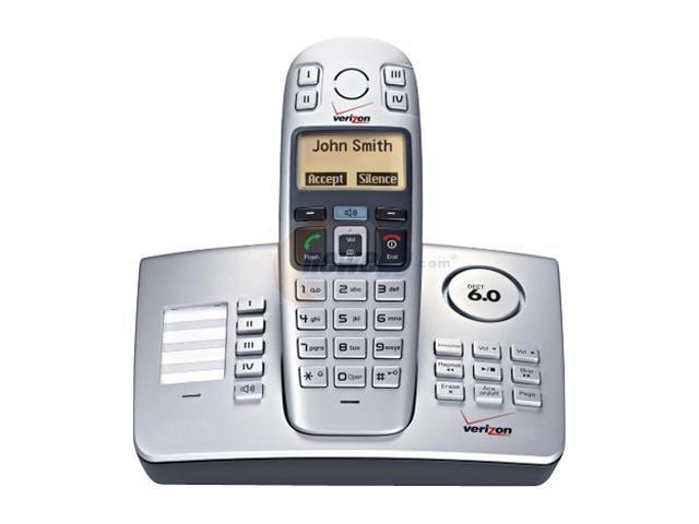 Verizon V400AM-1 1.9 GHz Digital DECT 6.0 1X Handsets Cordless Phone ...