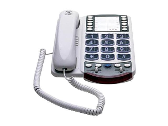 Clarity KIT XL50 Clarity Corded Phone with Free Lamp Flasher Perp ...