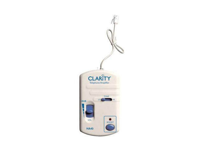 Clarity HA40 Portable Telephone Handset Amplifier - Newegg.com