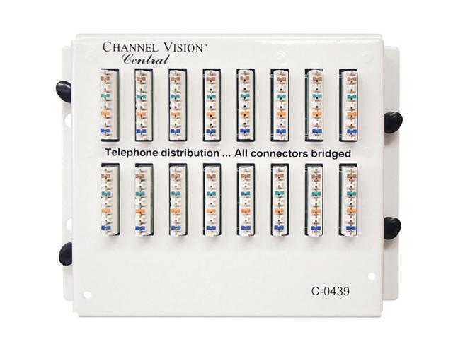 CHANNEL VISION C-0439 15 Location Telephone Distribution Module ...