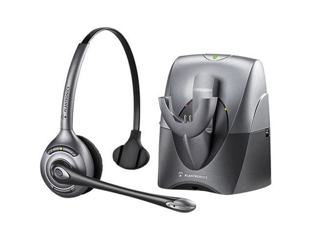 Plantronics CS351NHL10 Monaural SupraPlus Wireless Pro Headset Sys W ...