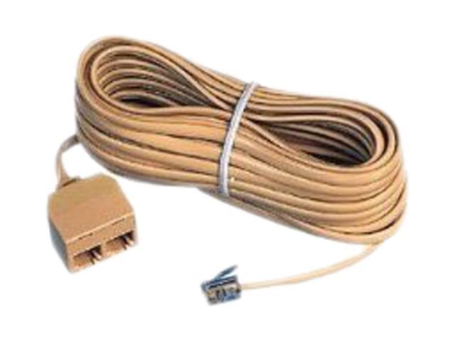 AT&T 89-0076-00 25FT Dual Outlet Extension Cord Ivory - Newegg.com