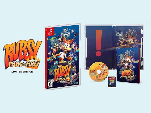 Bubsy: Paws On Fire Limited Edition - Nintendo Switch - Newegg.com