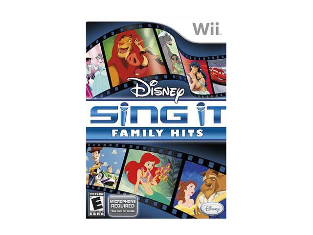 Disney Sing It: Family Hits Wii Game - Newegg.com