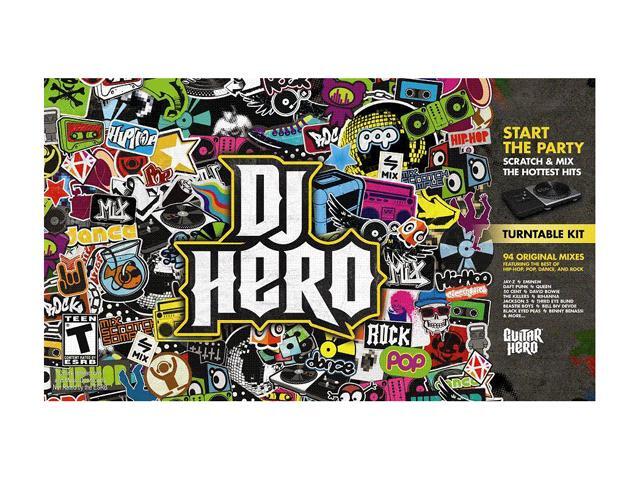 DJ Hero w/turntable Wii Game - Newegg.com