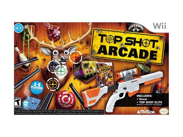 Top Shot Arcade with Gun Peripheral Wii Game - Newegg.com