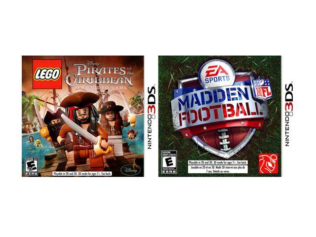 Madden 3ds/Lego Pirates 3ds 2 Pack Nintendo 3DS Game - Newegg.com