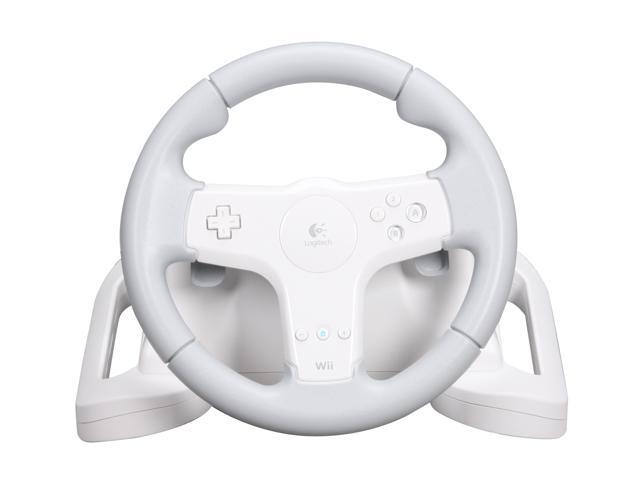 Open Box: Logitech Speed Force Wireless Wheel for Wii - Newegg.com